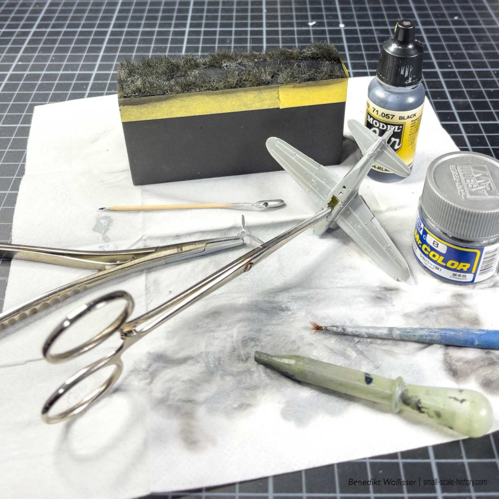 Building the Akutan Zero Crash site - Small Scale History