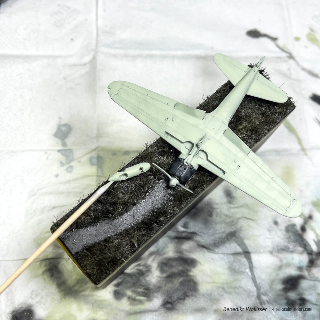 Building the Akutan Zero Crash site - Small Scale History