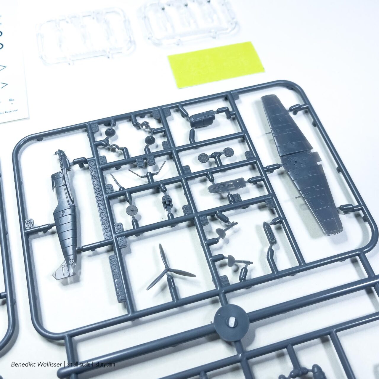 1/144 Beacon Models Battle of Britain kit (Bf-109E and Spitfire Mk.I ...