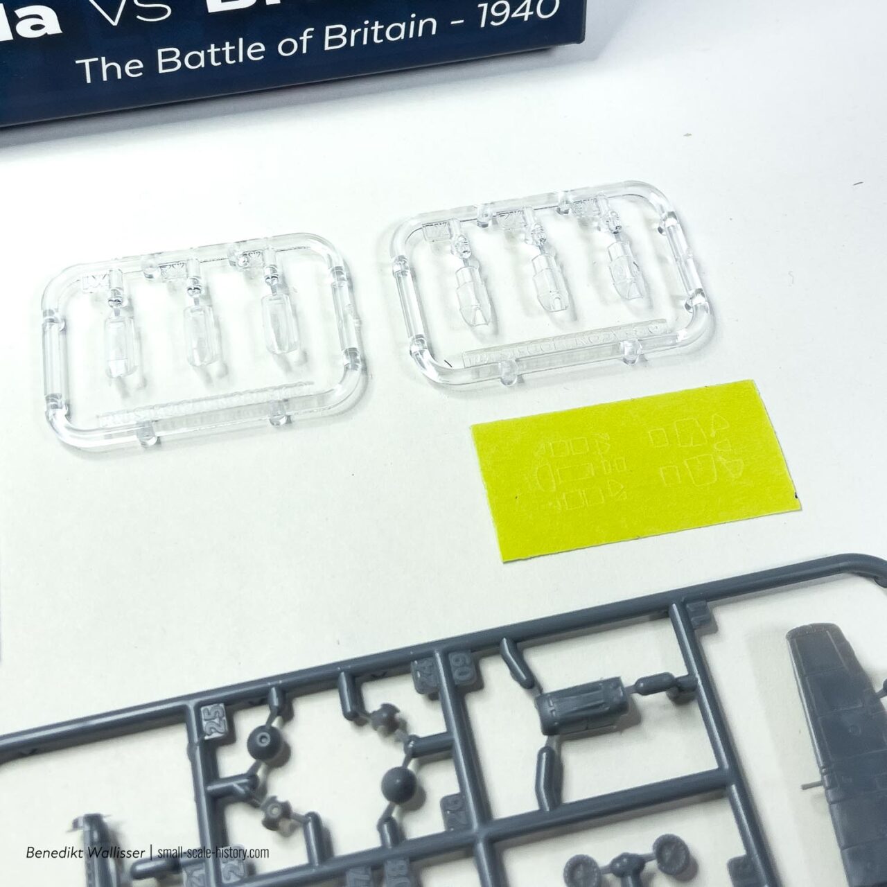 1/144 Beacon Models Battle of Britain kit (Bf-109E and Spitfire Mk.I ...
